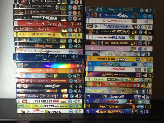 DISNEY DREAMWORKS DVD Bundle x42 Children’s & Family Movies £15.99 ...