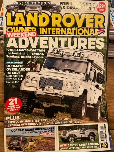 LAND ROVER OWNER international magazine October 2017 issue 11 £6.50 ...