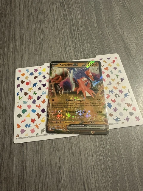 CARTE POKÉMON KORAIDON EX 124/197 EV03 Flammes Obsidiennes FR NEUVE EUR ...