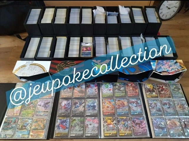 LOT DE 250 Cartes Pokemon OFFICIELLE 🇫🇷 🔥 SANS DOUBLE EUR 24,00 ...