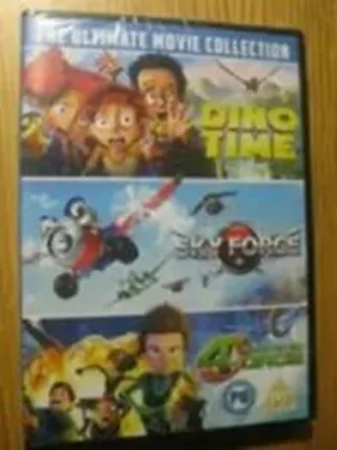 DINO TIME SKY FORCE FANTASTIC FORCE Ultimate Animated Movie Collection ...