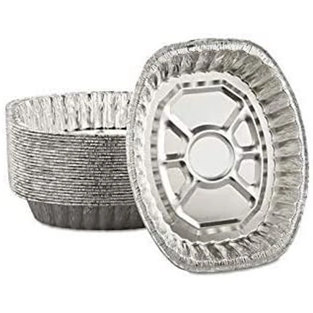DISPOSABLE ALUMINUM OVAL Roaster Turkey Pan Extra Deep Heavy Duty Foil ...