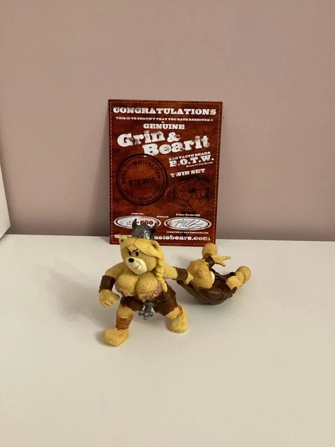 RARE BAD TASTE Bear GRIN & BEARIT B.O.T.W Parody Bear 1/600 Norway ...