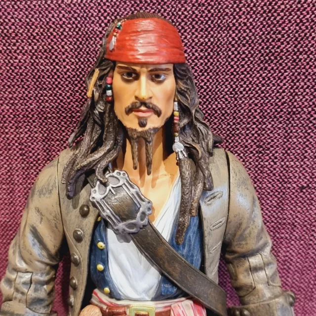 Pirates Of The Caribbean Rare Captain Jack Sparrow 12 Figure Disney