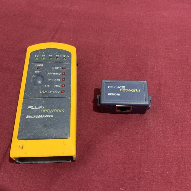 FLUKE NETWORKS MICRO Mapper Unit £80.00 - PicClick UK