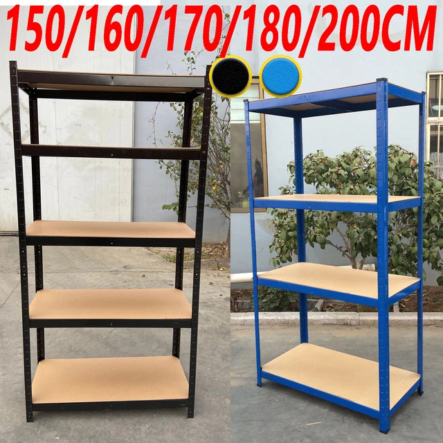 GARAGE RACKING SHELVING Shelves Heavy Duty Boltless Storage Workshop ...