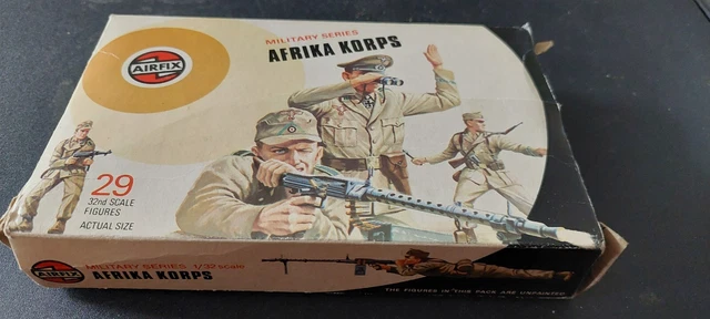 VINTAGE AIRFIX 1/32 Scale AFRIKA KORPS Boxed Set 1973-75 £0.99 ...