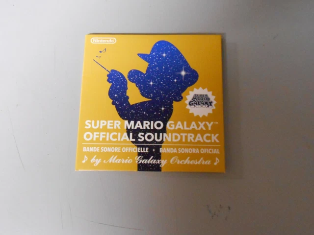 SUPER MARIO GALAXY Official Soundtrack CD Nintendo Wii $16.99 - PicClick CA