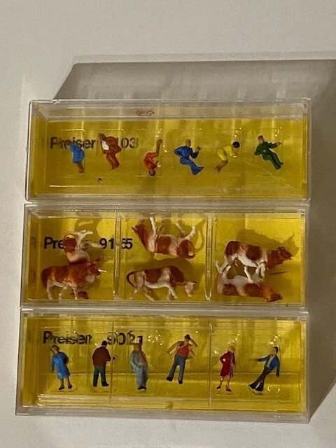 LOT DE 3 Preiser éch N (1/60) Réf 9021-9103-9155 EUR 32,00 - PicClick FR