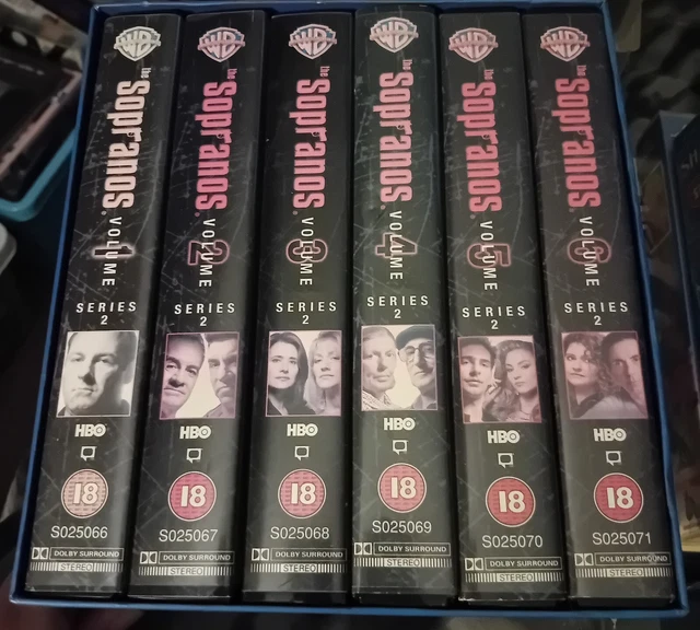 THE SOPRANOS COMPLETE Box Set Series 2 on 6 x VHS Videos (18) ~ VGC £8.00 - PicClick UK