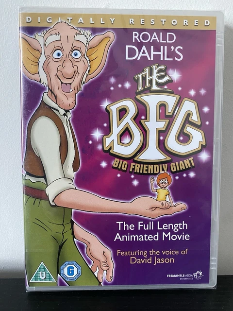 ROALD DAHL'S THE BFG Animated Movie DVD | New Sealed | Family Film ...