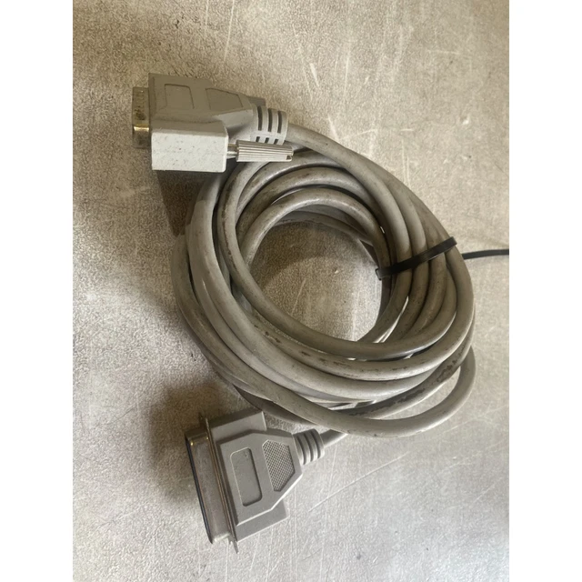 GREY 25-PIN MALE to 25-Pin Female Connector Serial Lead High Quality ...