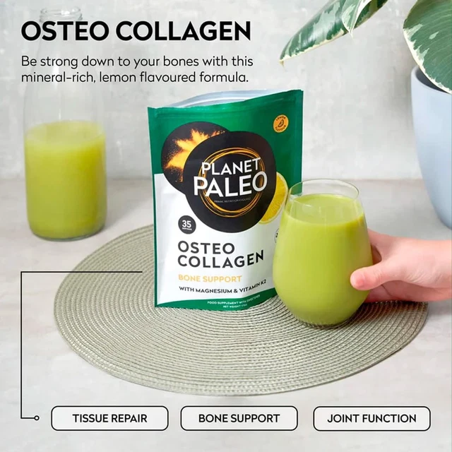 OSTEO COLLAGEN POWDER for Bone Health (175g, 35 Servings) Grass-Fed £43 ...