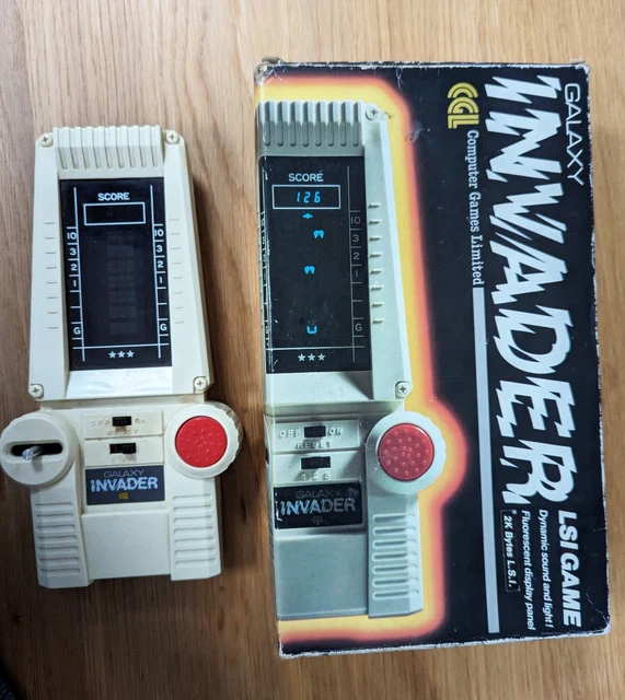 VINTAGE CGL GALAXY Invader Game 1978 - Boxed £62.00 - PicClick UK