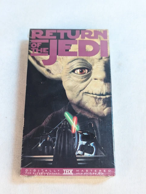 SEALED STAR WARS: Episode VI Return of the Jedi VHS 1983 Fox THX Mastered $12.75 - PicClick CA
