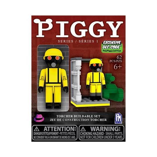 OFFIZIELLE PIGGY ROBLOX Serie 1 Torcher Baubare Actionfigur Brandneu ...