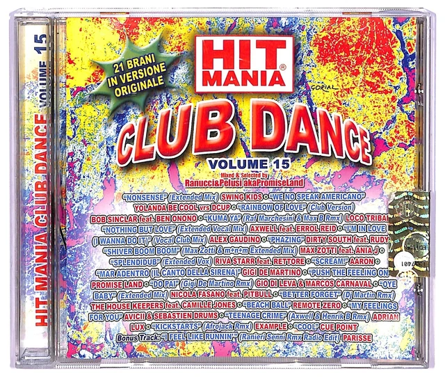 EBOND VARIOUS - Hit Mania Club Dance Vol.15 EDITORIAL ALBUM JEWEL ...