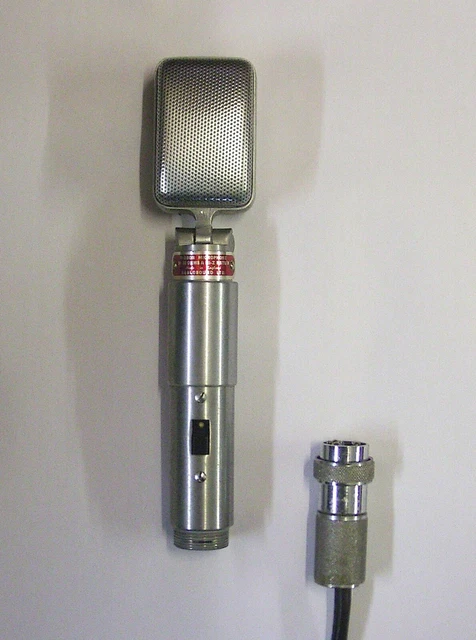 VINTAGE RESLO RESLOSOUND - Ribbon Microphone 30/50 Ohms Hi-Z RBTS/H £ ...