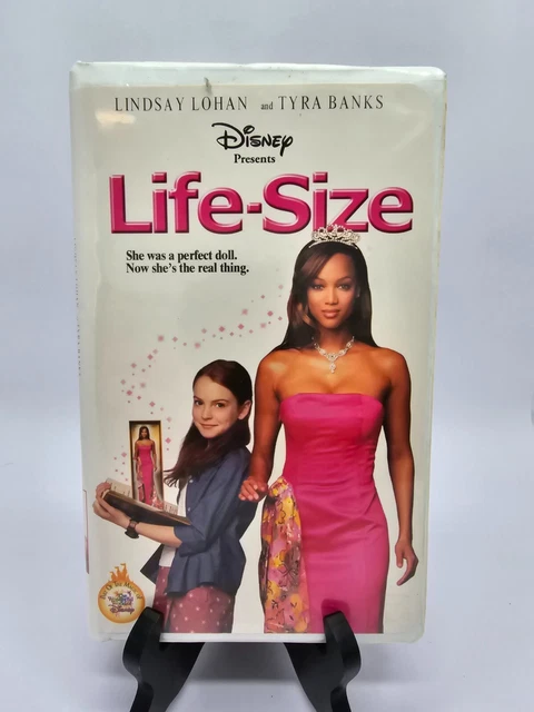 DISNEY LIFE-SIZE (VHS, 2000) Lindsay Lohan & Tyra Banks $6.95 - PicClick
