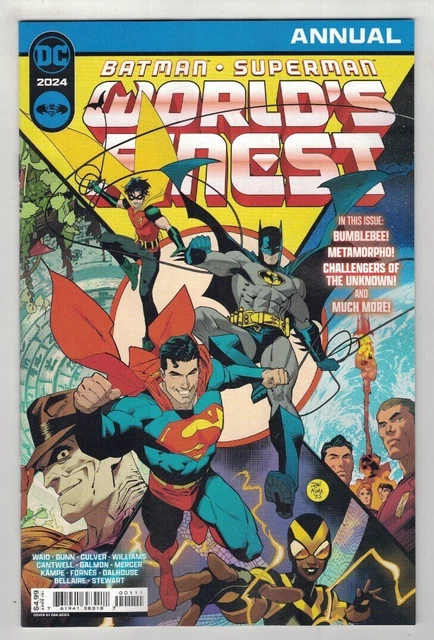 Batman Superman Worlds Finest 2024 Annual Dan Mora Main Cover Dc