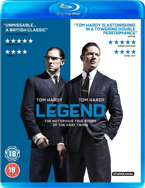 LEGEND (BLU-RAY) TOM Hardy Emily Browning Brian Helgeland EUR 19,73 - PicClick IT