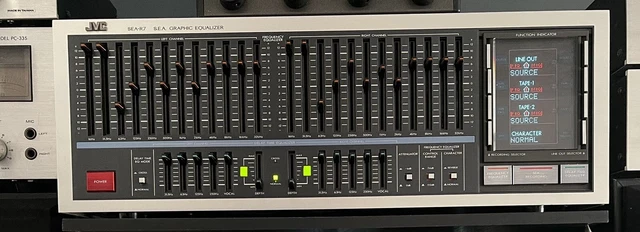 JVC SEA-R7 GRAPHIC EQUALiZER(VERY RARE)(EXCELLENT CONDITION) £300.00 ...