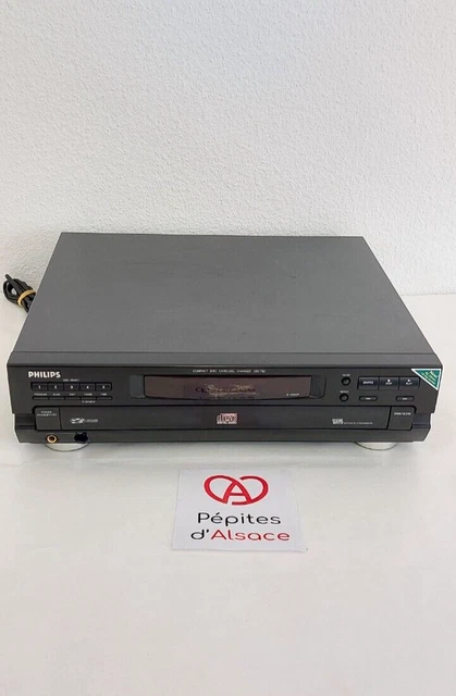 PHILIPS CDC 752 Lecteur Changeur Disc Platine 5 CD Compact Hifi Système ...