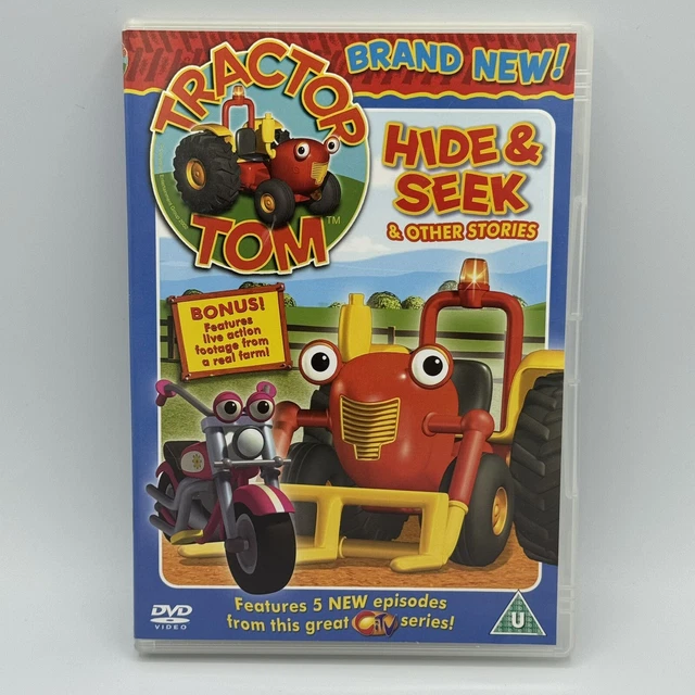 TRACTOR TOM - Hide And Seek & Other Stories - DVD - VERY GOOD Condition ...