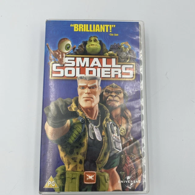 SMALL SOLDIERS FILM VHS Video Tape, 1999 Universal, Iconic Retro Movie ...