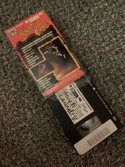 VISION STREET WEAR Skate Escape VHS 1988 Red Hot Chili Peppers £37.61 ...