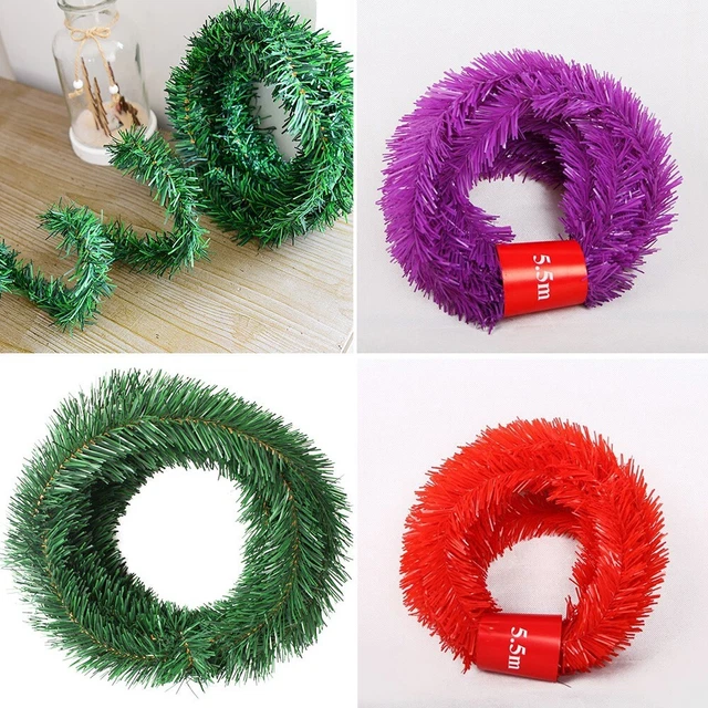 PIN GUIRLANDE DE No?l d coration arbre de No?l 5 5 m de longueur durable et p EUR 8,59 - PicClick FR