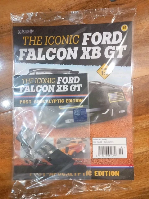 HACHETTE PARTWORKS, BUILD Your Own Iconic Ford Falcon XB GT,#19, Scale ...