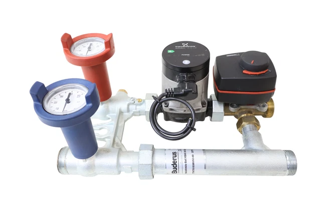 BUDERUS HEIZKREIS-SET HSM 20-Eplus mit Grundfos Pumpe & ESBE ...