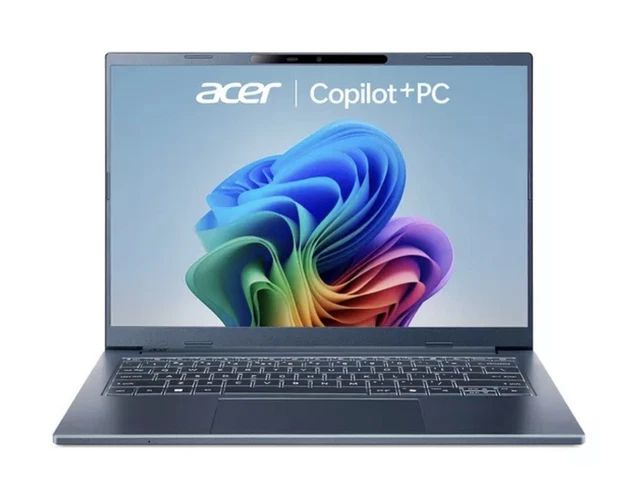 ACER ASPIRE 14 AI 14" Laptop, Copilot+ PC - Snapdragon X, 512 GB SSD ...