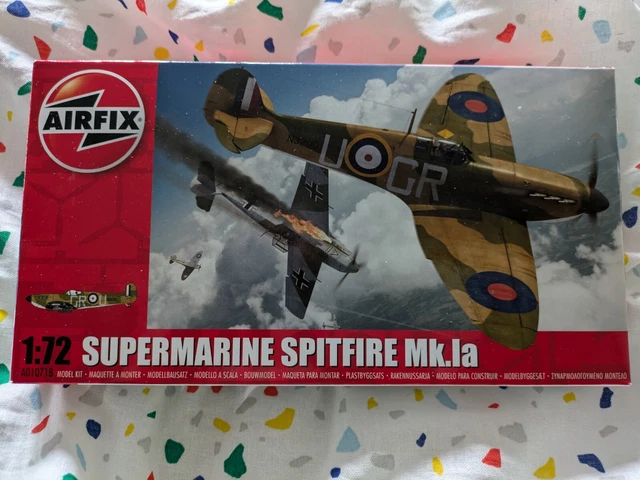 AIRFIX A01071B 1:72 Supermarine Spitfire Mk.1a Classic Kit £2.01 - PicClick UK