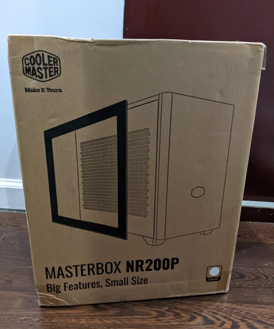 COOLER MASTER MASTERBOX NR200P V1 SFF Mini-ITX Case Tempered Glass ...