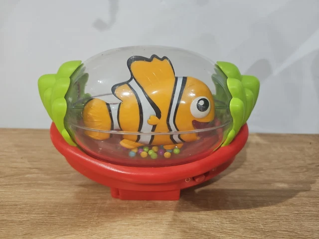 BRIGHT STARTS FINDING Nemo Jumperoo Nemo Spinning Ball Lights Sound ...