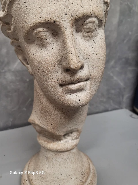 AUSTIN PRODUCTIONS SCULPTURE female Testa di Era Ludovisi bust of Juno ...