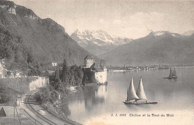 SUISSE CHILLON CHATEAU De Chillon EUR 6,50 - PicClick FR