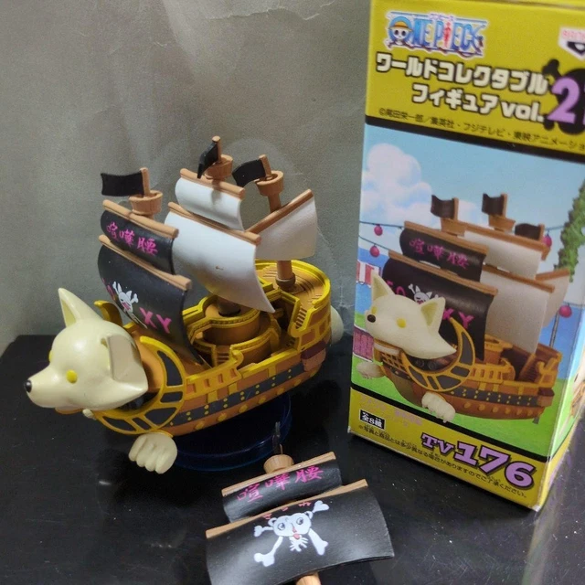 FOXY PIRATE SHIP One Piece World Collectible Figure Vol.21, 176mm, Used ...