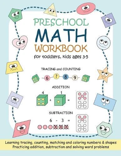 ANANYA PRECHAVUT PRESCHOOL Math Workbook for Toddlers, Kids Ages 3-5 ...