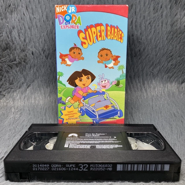 DORA THE EXPLORER Super Babies VHS 2005 Nick Jr. Video Tape Nickelodeon ...