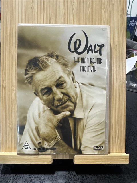 WALT - THE Man Behind The Myth (DVD, 2001) Disney Documentary Region ...