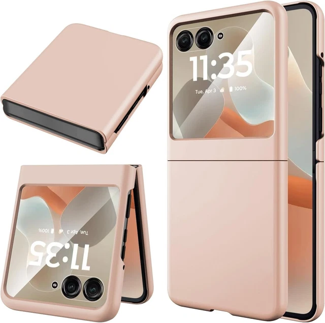 MOTO RAZR 60 Ultra 2025 5G gold Shockproof Ultra-Thin Slim Fit Hard ...