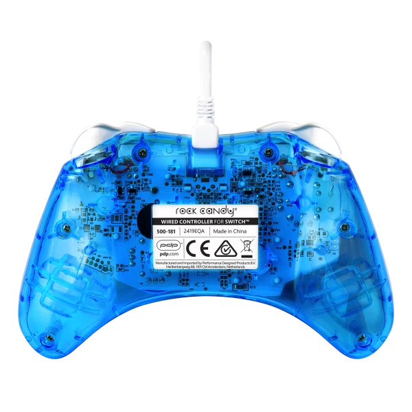 MANDO PDP ROCK Candy Wired Controller Zelda Breath Of The Wild Blue ...