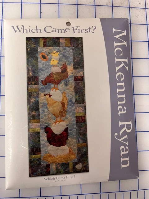MCKENNA RYAN QUILT Pattern, "Which Came First?" EUR 14,54 - PicClick DE