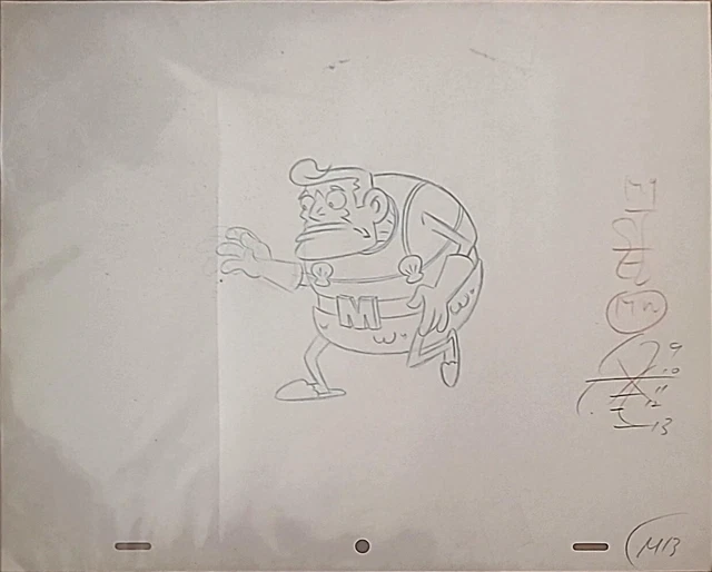 MERMAID MAN ORIGINAL Artwork Spongebob Squarepants Tv Show Cartoon ...