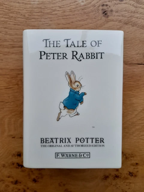 BEATRIX POTTER - The Tale of Peter Rabbit - Money Box - Wedgwood ...