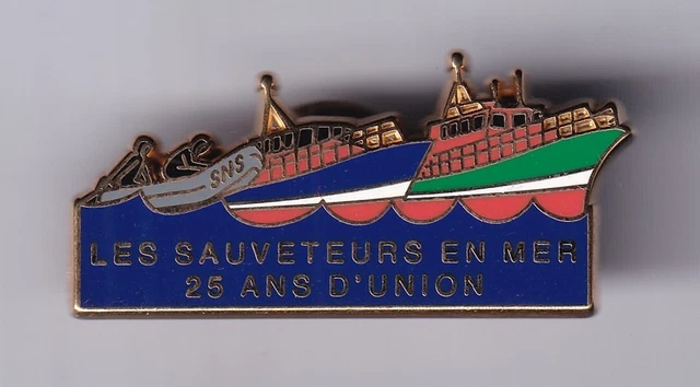RARE PINS PIN'S .. Bateau Navire Boat Sauvetage Mer Snsm Sns Zodiac 25 Ans ~Fs EUR 5,59 ...