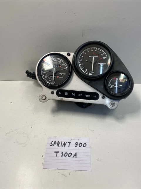 TRIUMPH SPRINT 900 T300A Speedometer Cockpit Tachometer Speedometer £ ...